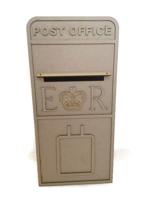 MDF Wooden Royal Mail Wedding Post Box | Etsy