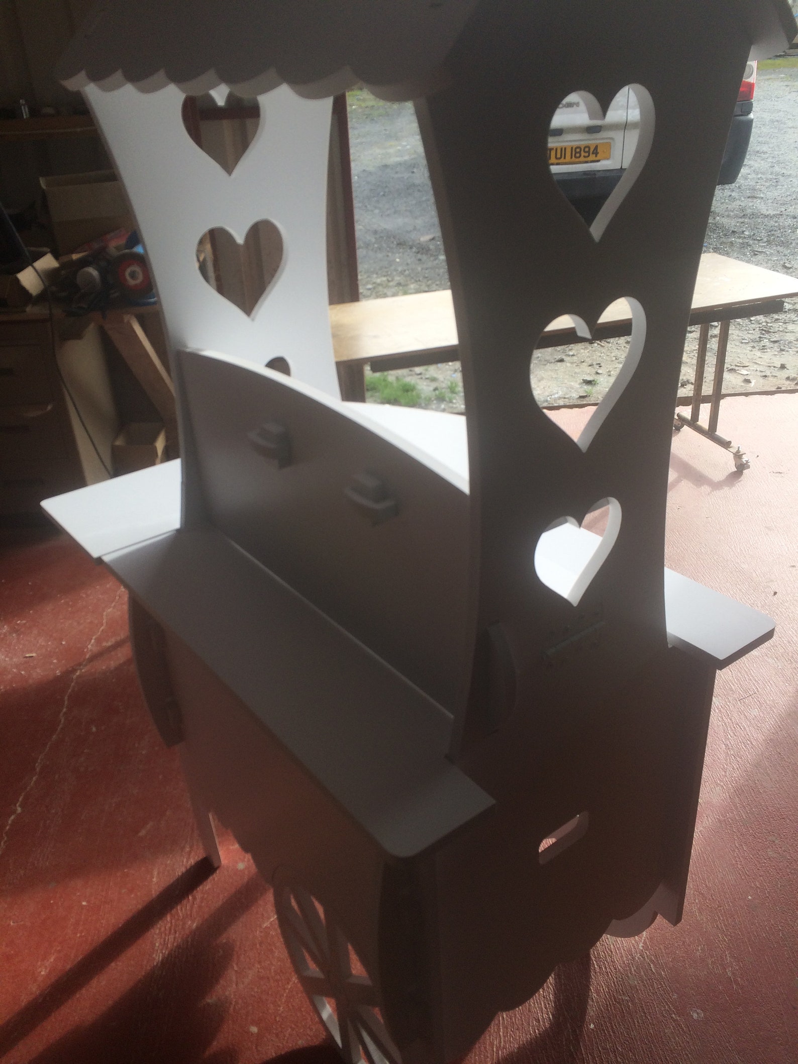 Large Candy Cart Solid White PVC Wedding Birthday Party Cart | Etsy