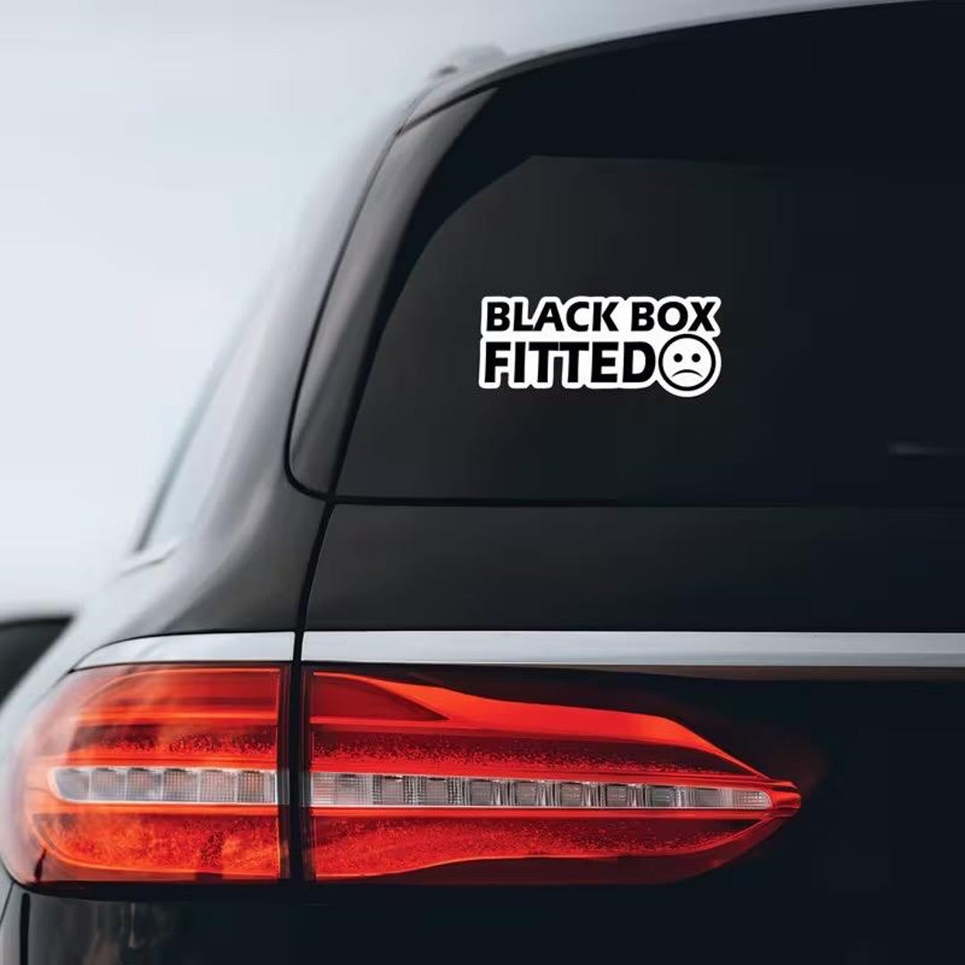 Blackbox Fitted Car Sticker Vinly Decal Window Bumper Sticker (all ...