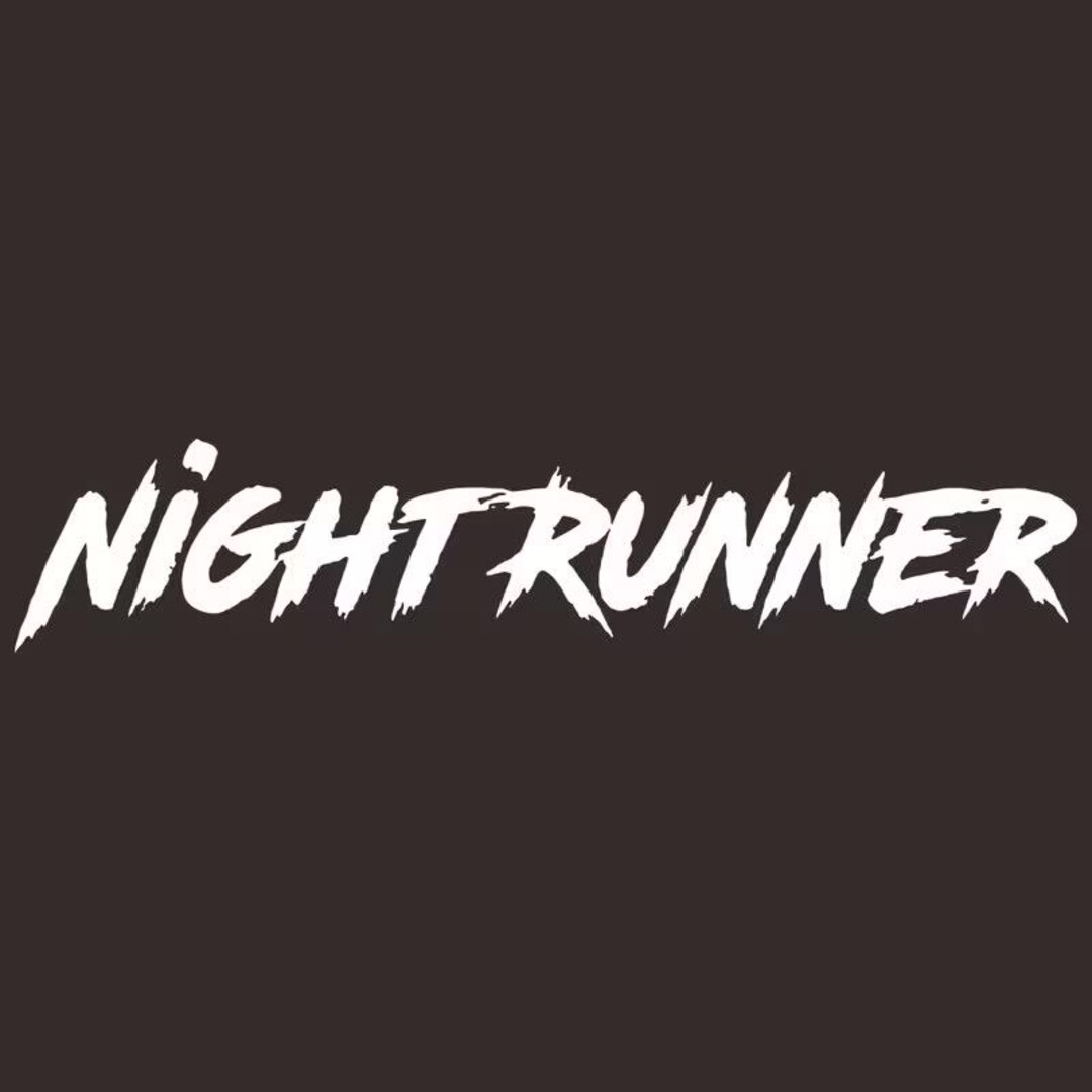 Night Runner V3 JDM Car Sticker Vinly Decal Window Bumper Sticker (all ...
