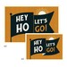 Hey Ho Let's Go Quote Print Type Poster Art Print A3 A2 - Etsy UK