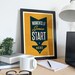 Moments of Genius Start Here - Motivational Quote Home Office Kids ...