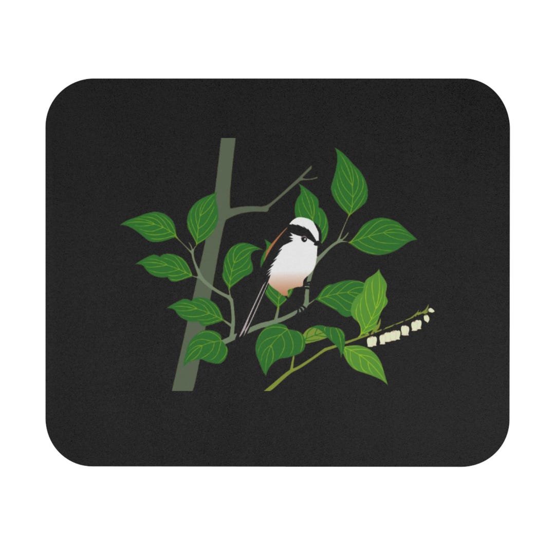 Bird Mouse Pad, Nature-inspired Desk Accessory, Office Decor - Etsy