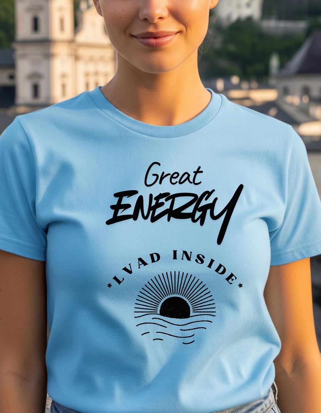 Energy LVAD Inside T-shirt, Heart Pump Support Tee - Etsy