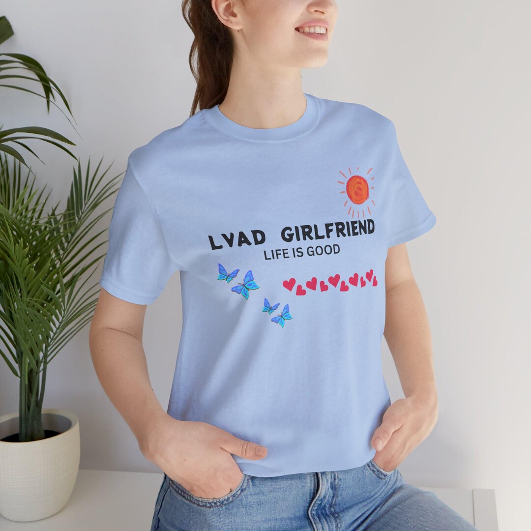 LVAD Girlfriend Tee, Heart Pump Support Shirt - Etsy