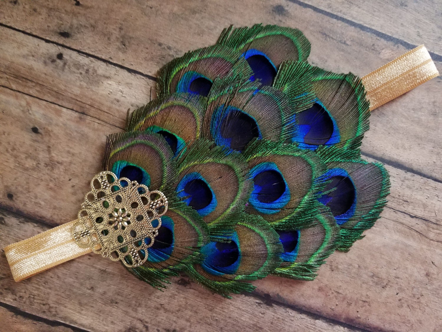 Peacock Feather Headband Diy