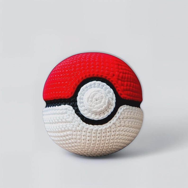 Pokéball Crochet Pattern PDF | Amigurumi Pokémon Ball | Easy Digital ...