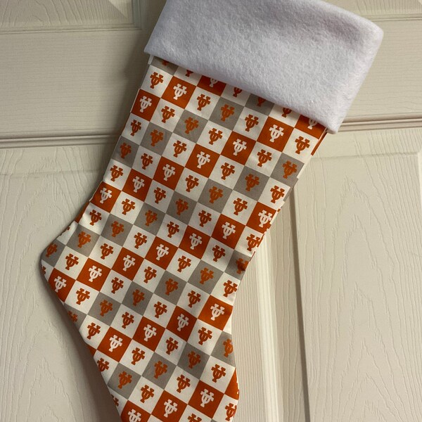 University of Texas Christmas Stocking - Etsy