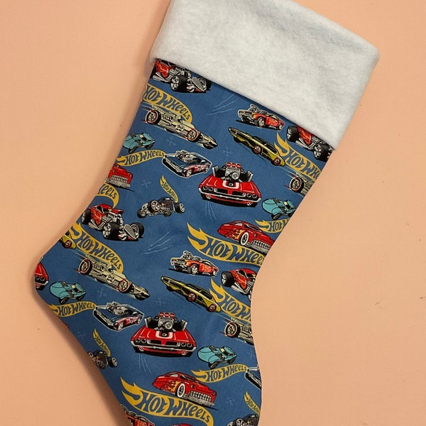 Hot Wheels Stocking - Etsy