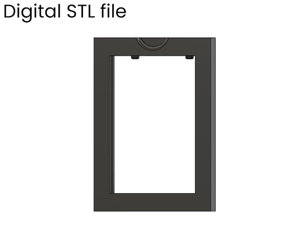 Toploader Card Holder STL for IKEA Skådis | Trading Card Display ...