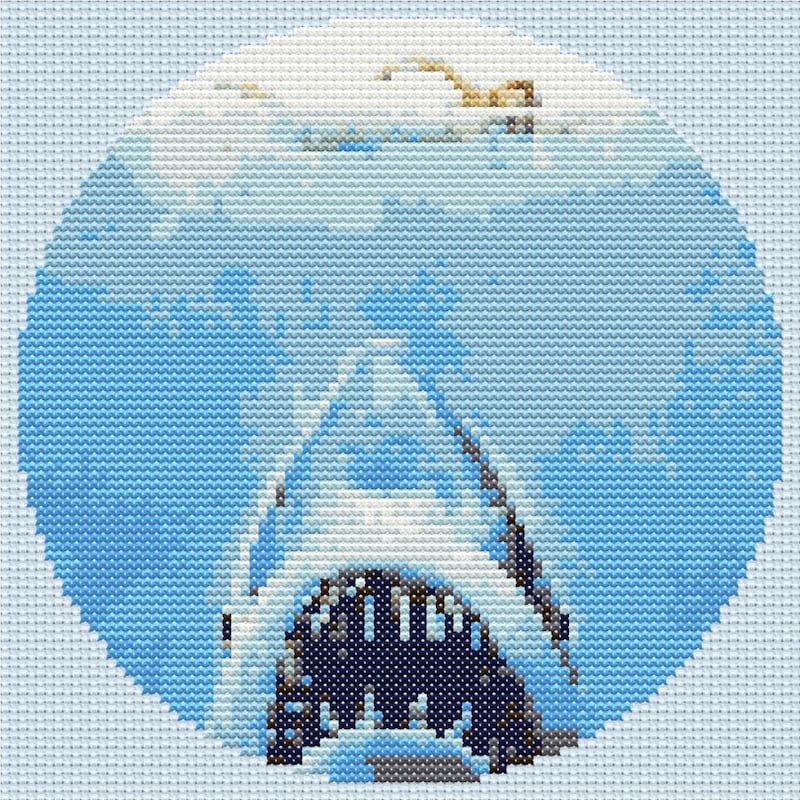 Cross Stitch Film Poster - Etsy