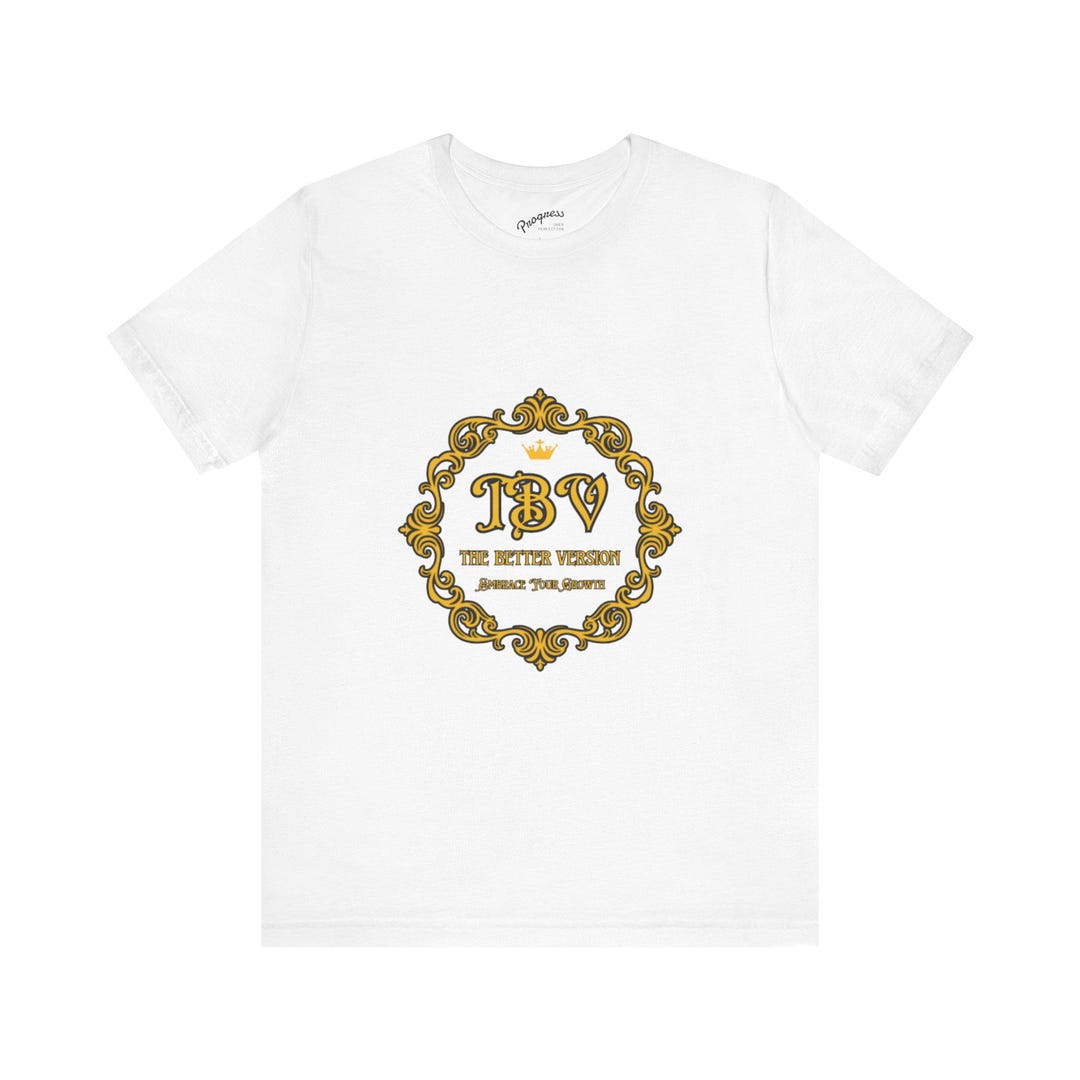 The Better Version Logo Tee | Personal Growth Shirt, Self Improvement ...
