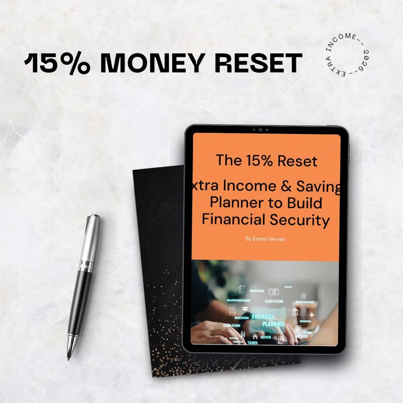The 15% Reset™ Ebook – Personal Finance Templates (printable PDF) - Etsy