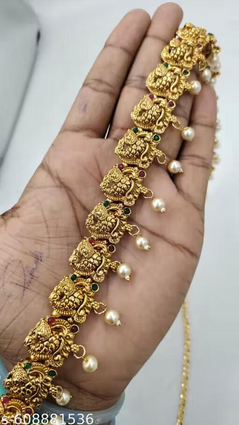 South Indian Temple Style Kamarband | Traditional Bridal Waist Belt ...