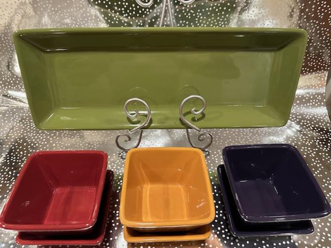 Vintage Pampered Chef Simple Additions 7pc Entertaining Set - Etsy