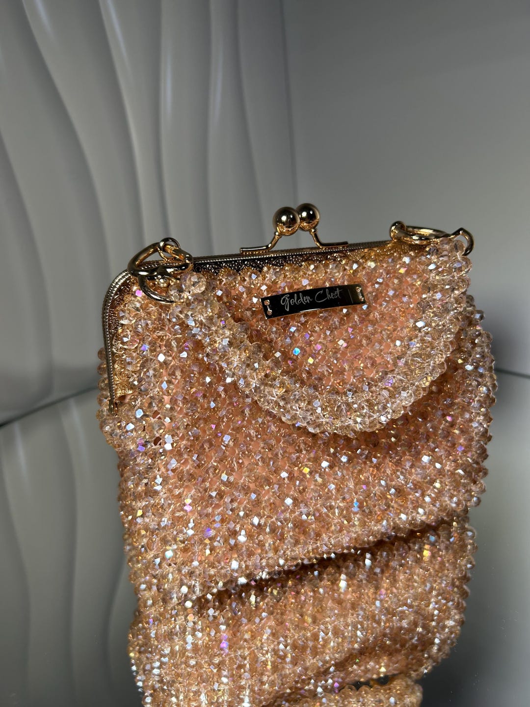 Crystal Bead Bag - Etsy