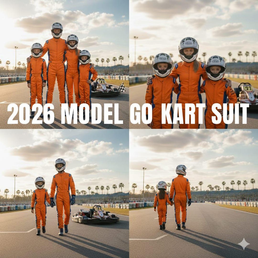 MCLAREN 2026 Model Go Kart Racing Jump Suit ,most Premium Quality ,free ...