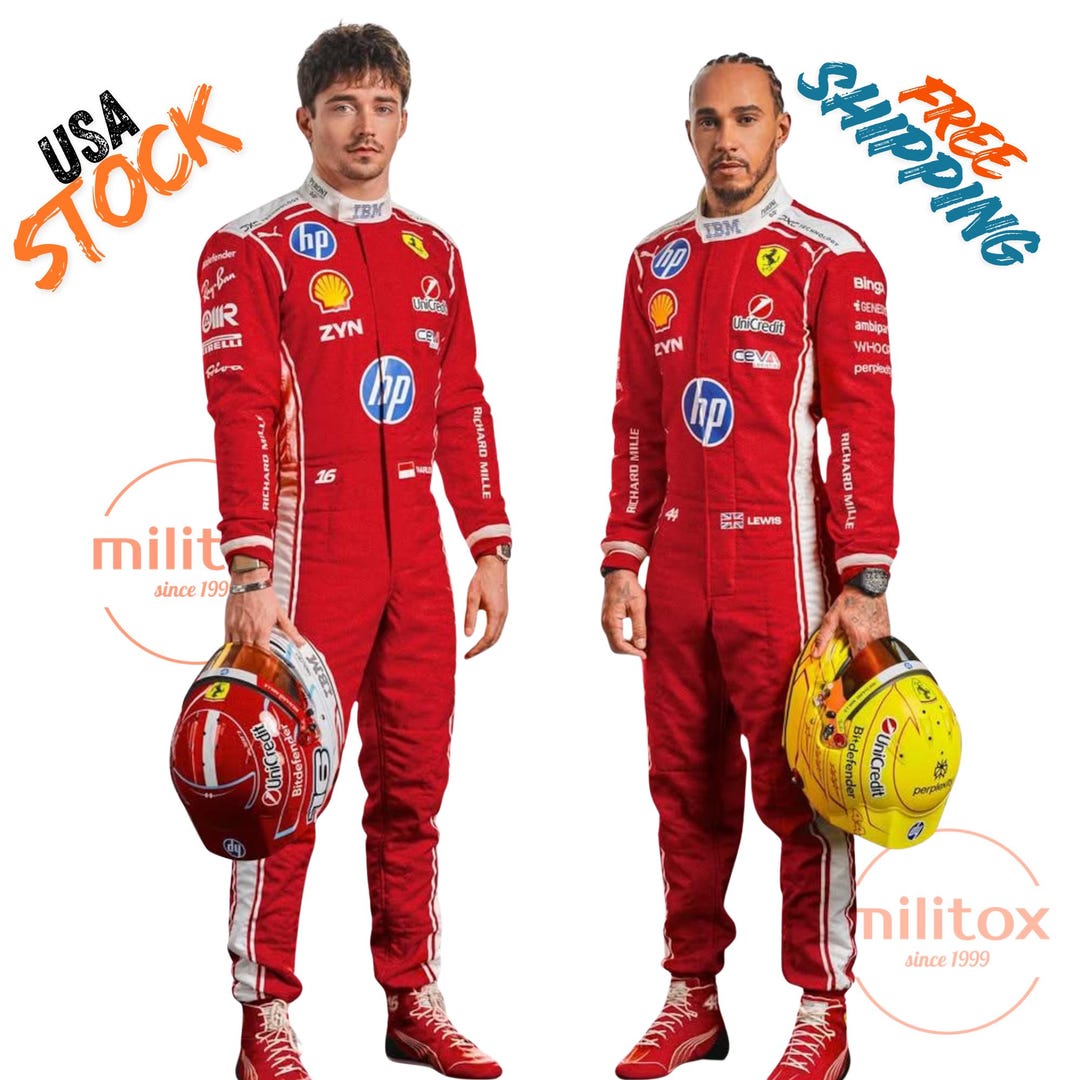Ferrari 2026 Model Go Kart Racing Jump Suit ,most Premium Quality ,free ...