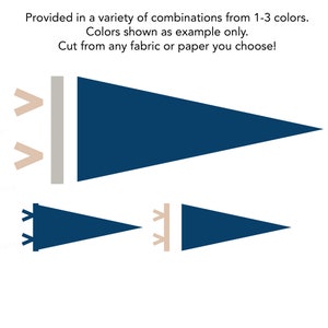 Pennant Flag SVG Cut File Vector PDF PNG Sports Nursery Adventure ...