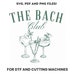 Bach Social Club Logo Cut File PNG SVG Bach Party Logo Bachelorette ...