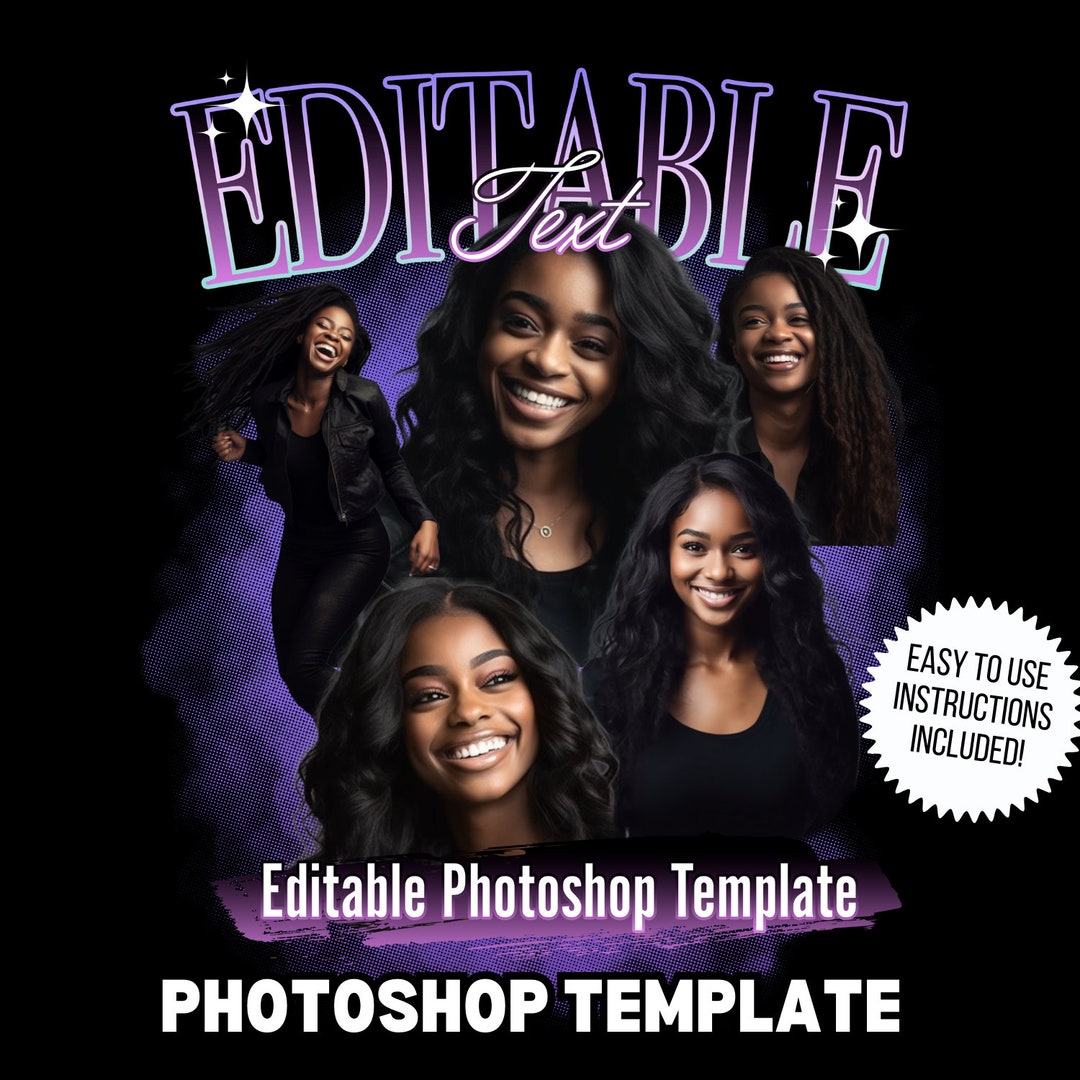Graduation Bootleg Photoshop Template Vintage Rap Tee PSD Custom Photo ...