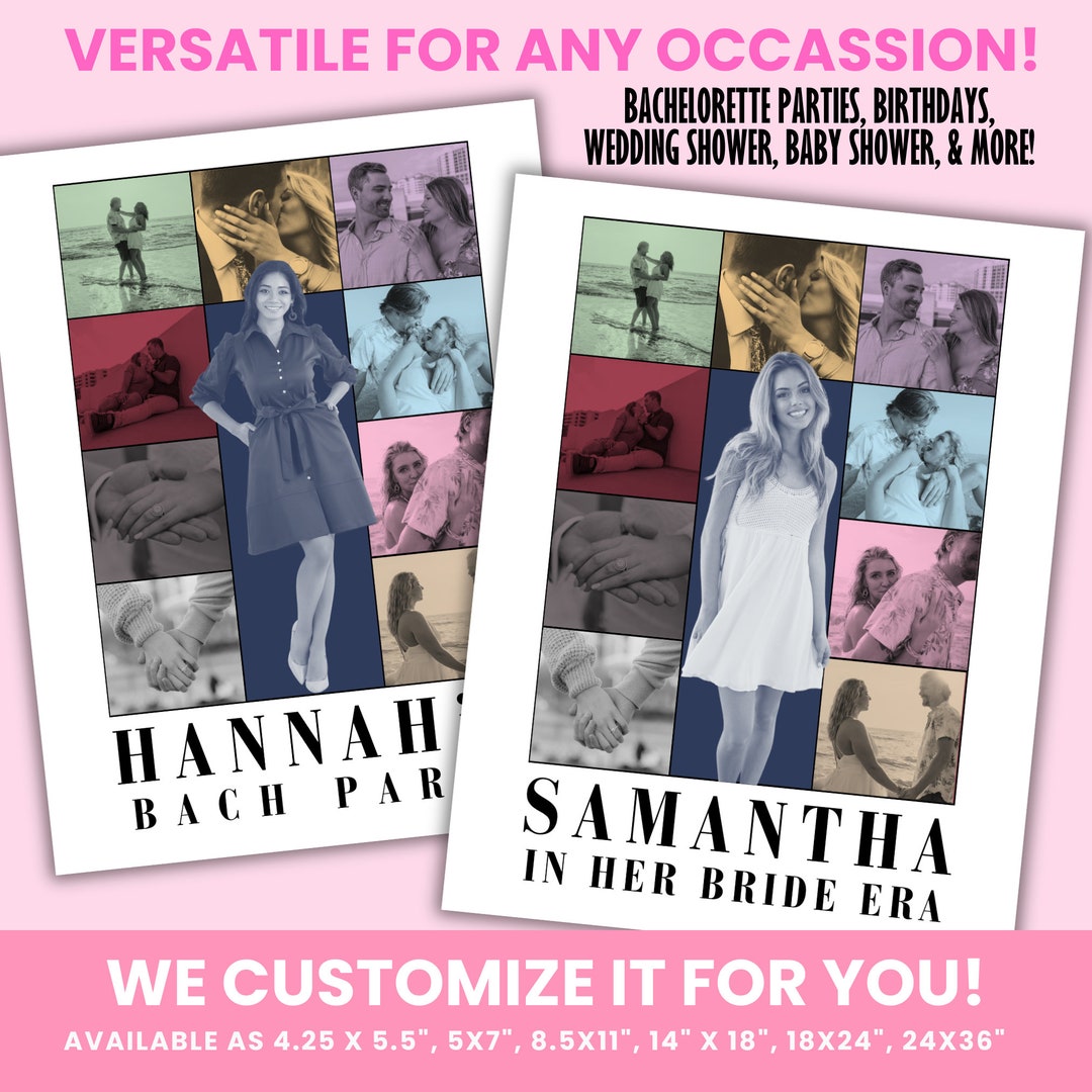 Customized Bride Eras Poster PNG PDF for Printable Concert Poster Eras ...
