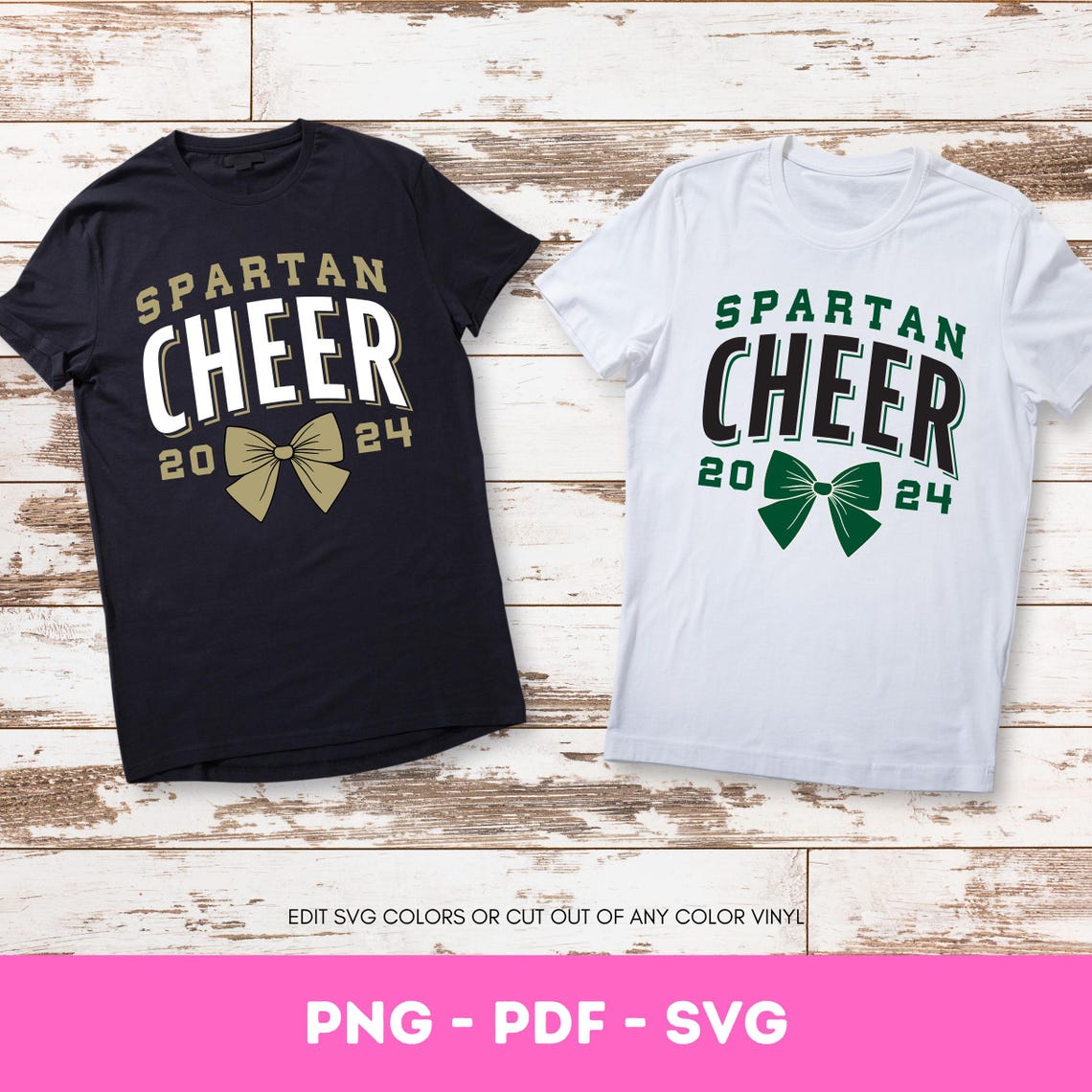 Spartan Cheer Bow SVG PNG Cut File Fall Sports School Mascot Design ...