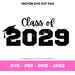 Class of 2029 Grad Seventh Grader Vector Cut File School Year Back to ...