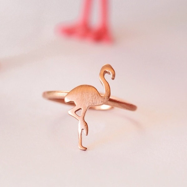 Flamingo Ring - Etsy