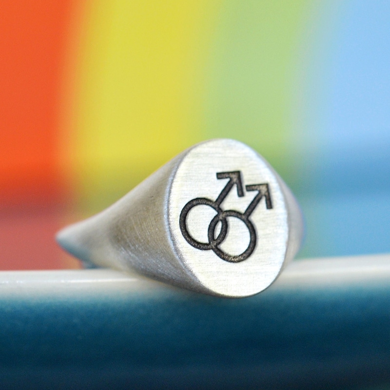 Gay Men Ring - Etsy UK