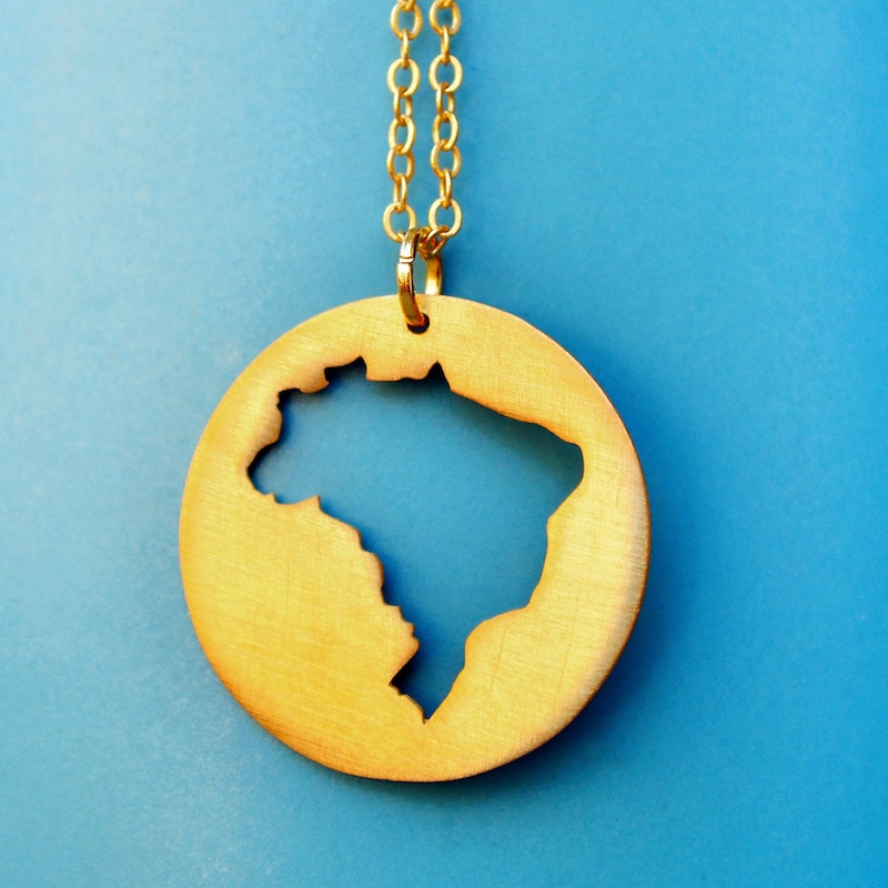 Brazil Necklace - Etsy