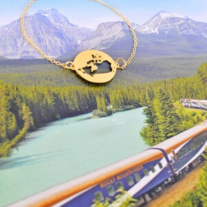 Canada Bracelet, Map of Canada, Canada Map, Canada Souvenir, Canadian ...