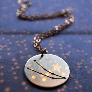 Andromeda Constellation, Andromeda Necklace, Andromeda Charm ...