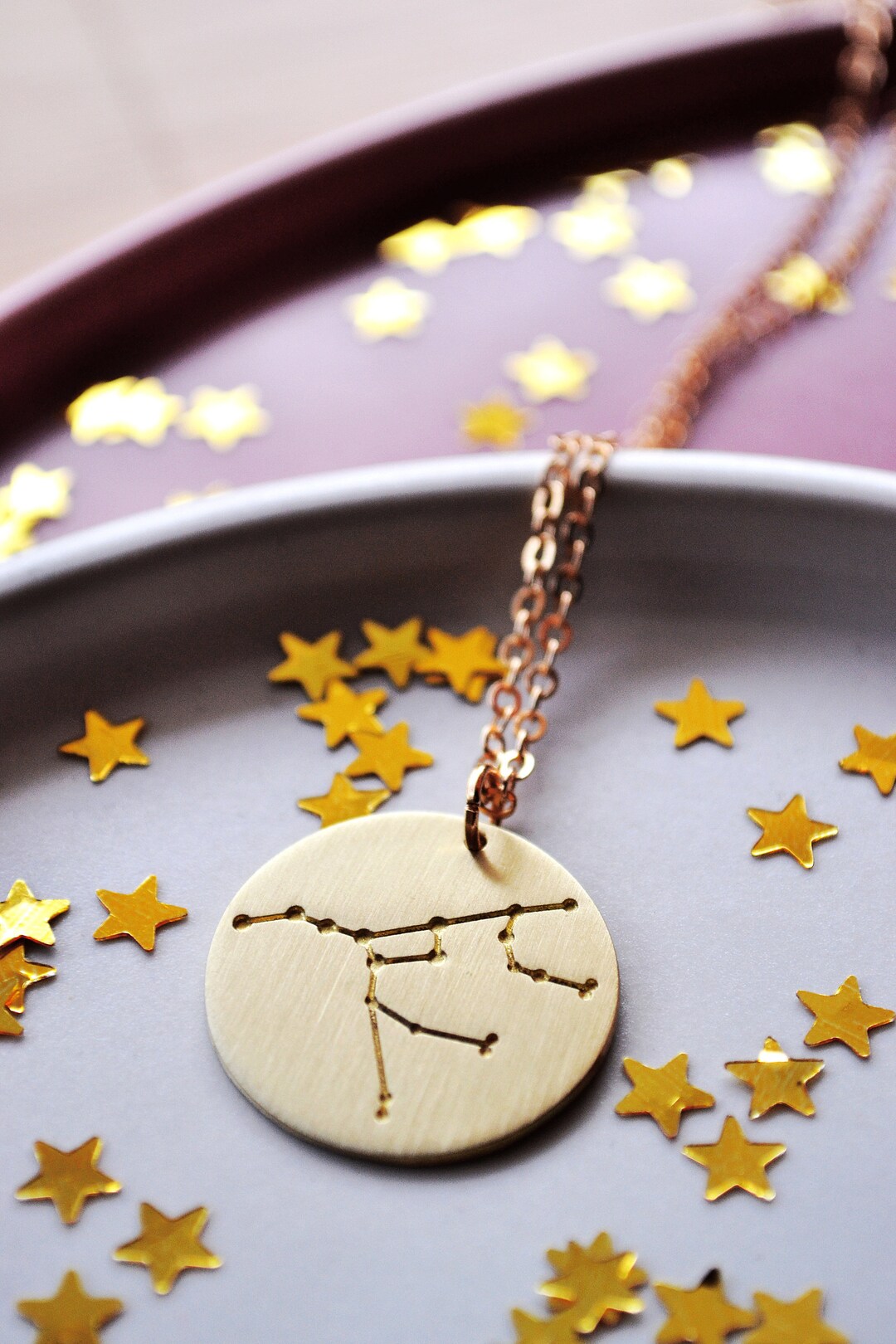Ursa Major Necklace - Big Dipper Charm, Celestial Jewelry - Etsy