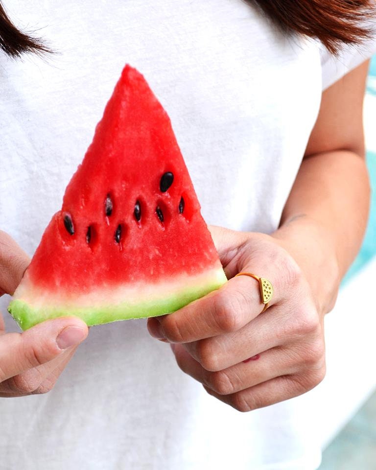 Watermelon Ring/Fruit Jewelry/Watermelon Jewelry/Fruit | Etsy