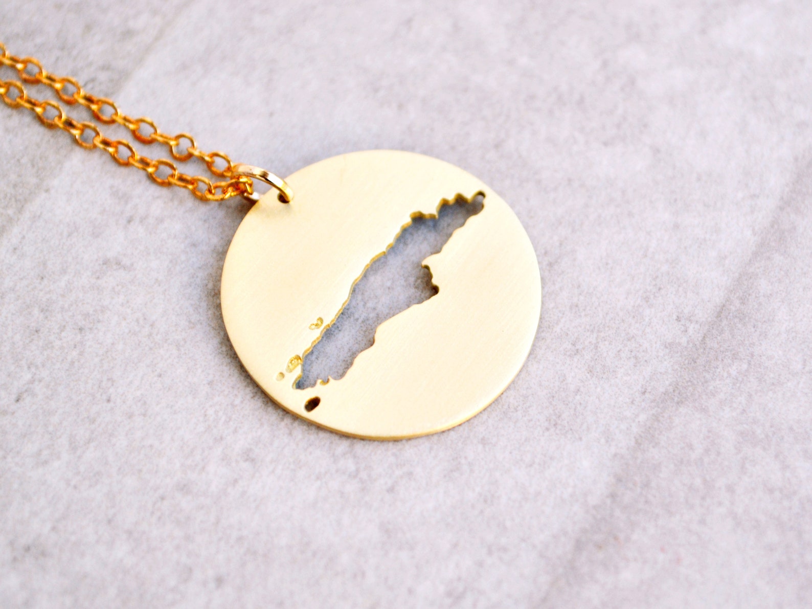 Hydra Necklace/hydra Souvenir/hydra Pendant/hydra Map/hydra - Etsy