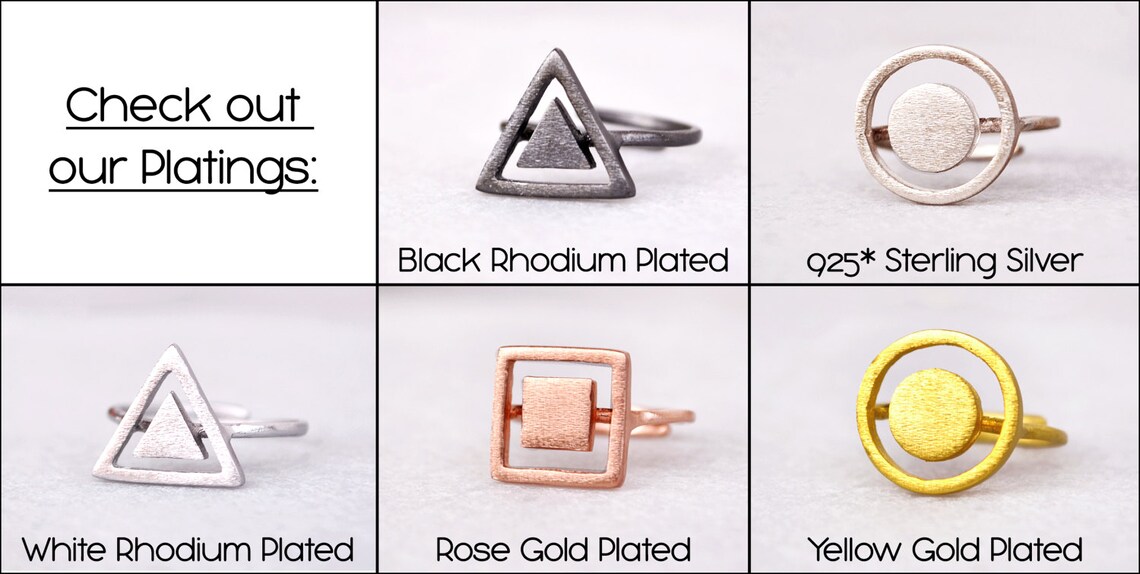 Round Ring/Circle Ring/Geometry Jewelry/Geometry | Etsy