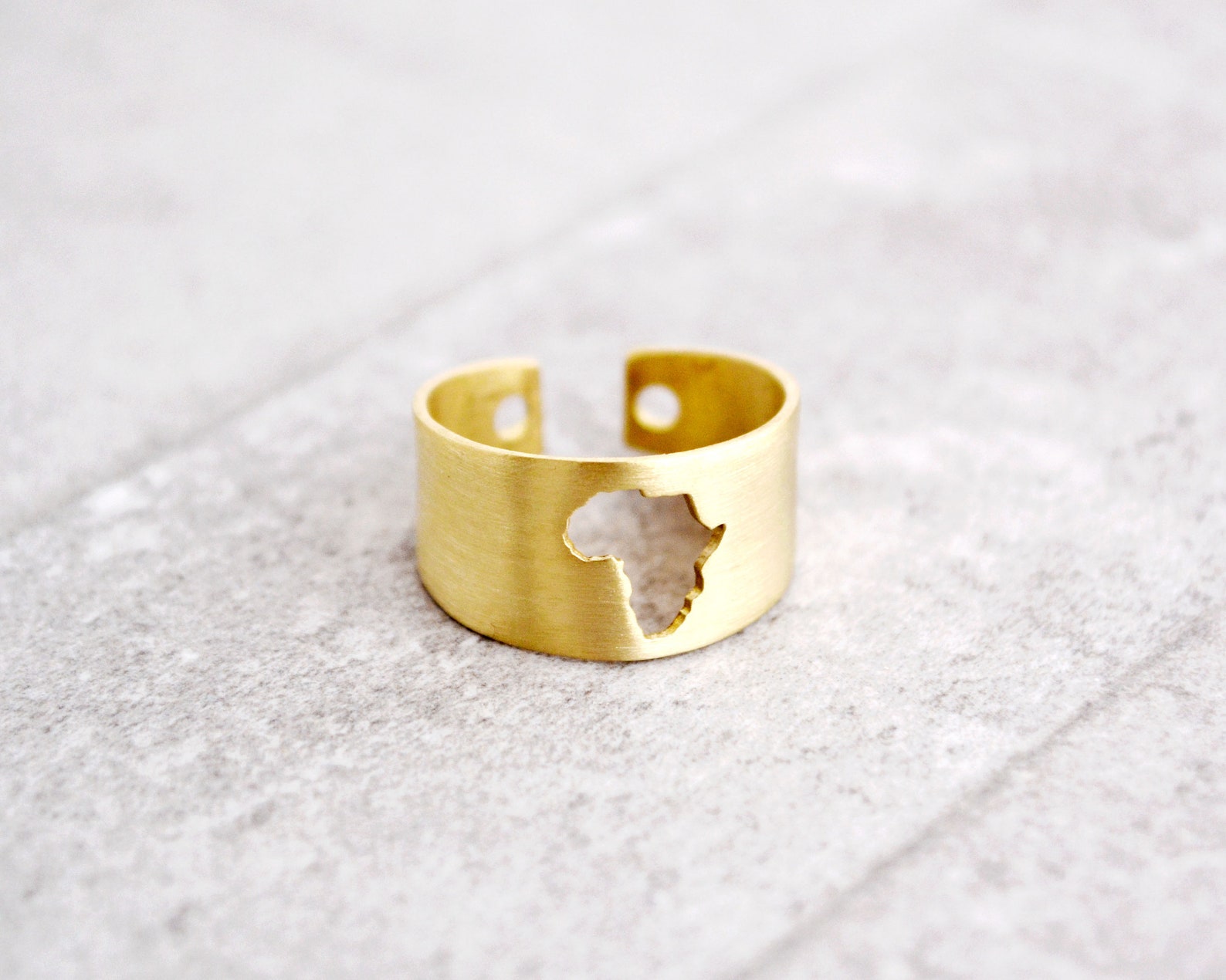 African Ring /map of Africa /african Jewelry/ African Inspired | Etsy