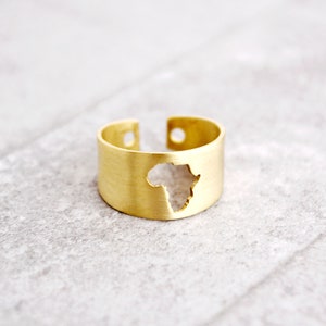 African Ring, Map of Africa, African Jewelry, African Inspired, Africa ...