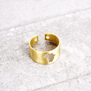 African Ring, Map of Africa, African Jewelry, African Inspired, Africa ...