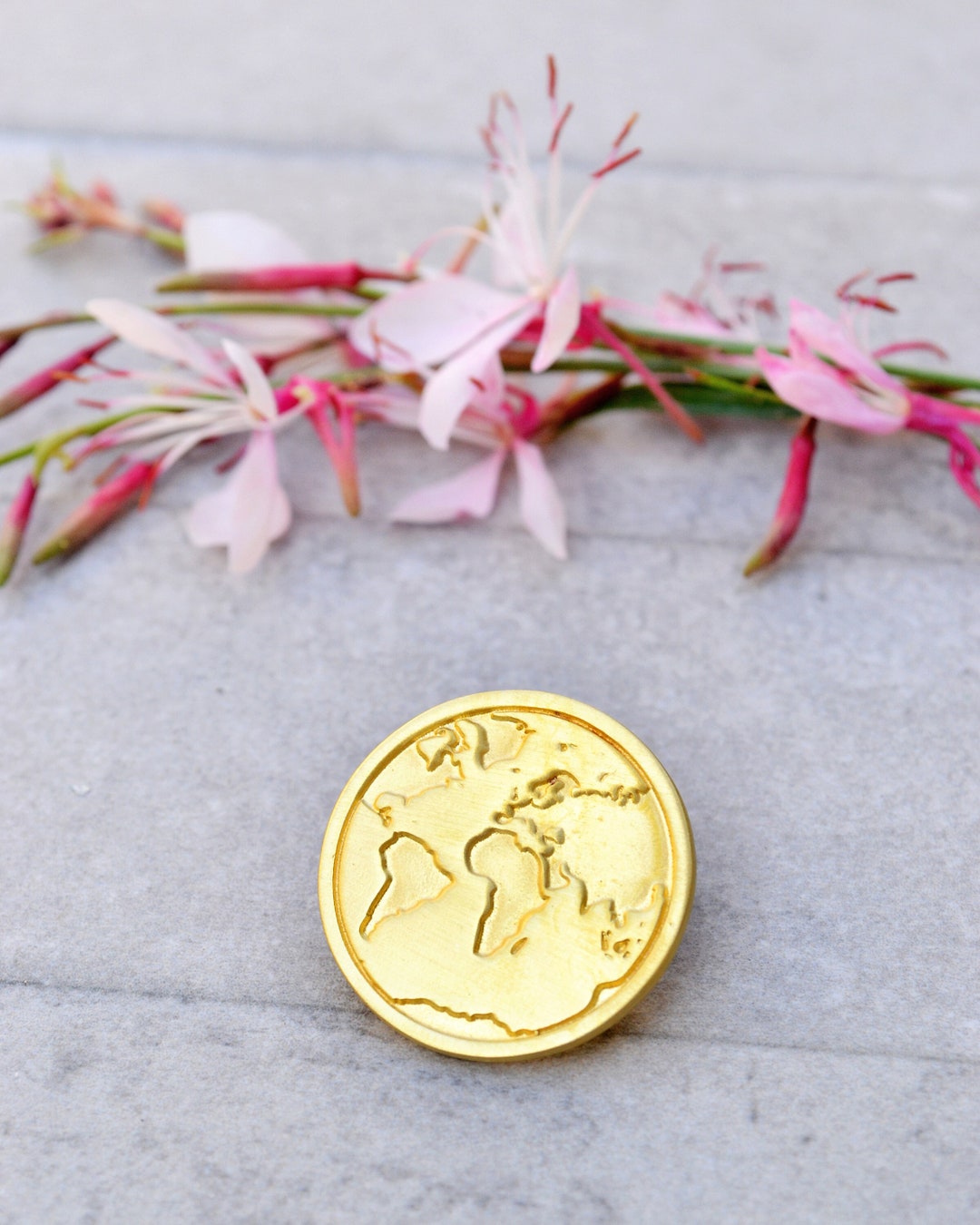 World Map Pin, Travel Pin Badge, Lapel Pin, Travel Gift, Mens Gift ...