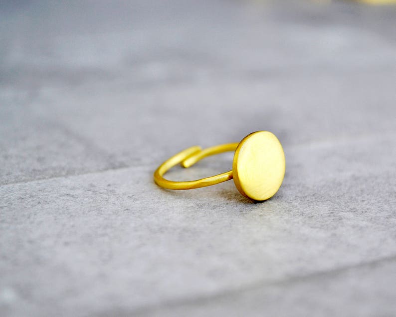 Round Ring/geometry Ring/circle Ring/geometry - Etsy
