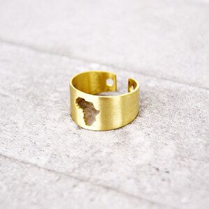 African Ring, Map of Africa, African Jewelry, African Inspired, Africa ...