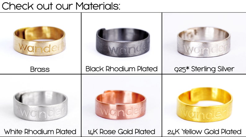 Bachelorette Ring / Bridesmaid Ring / Thumb Ring / Bridesmaid - Etsy