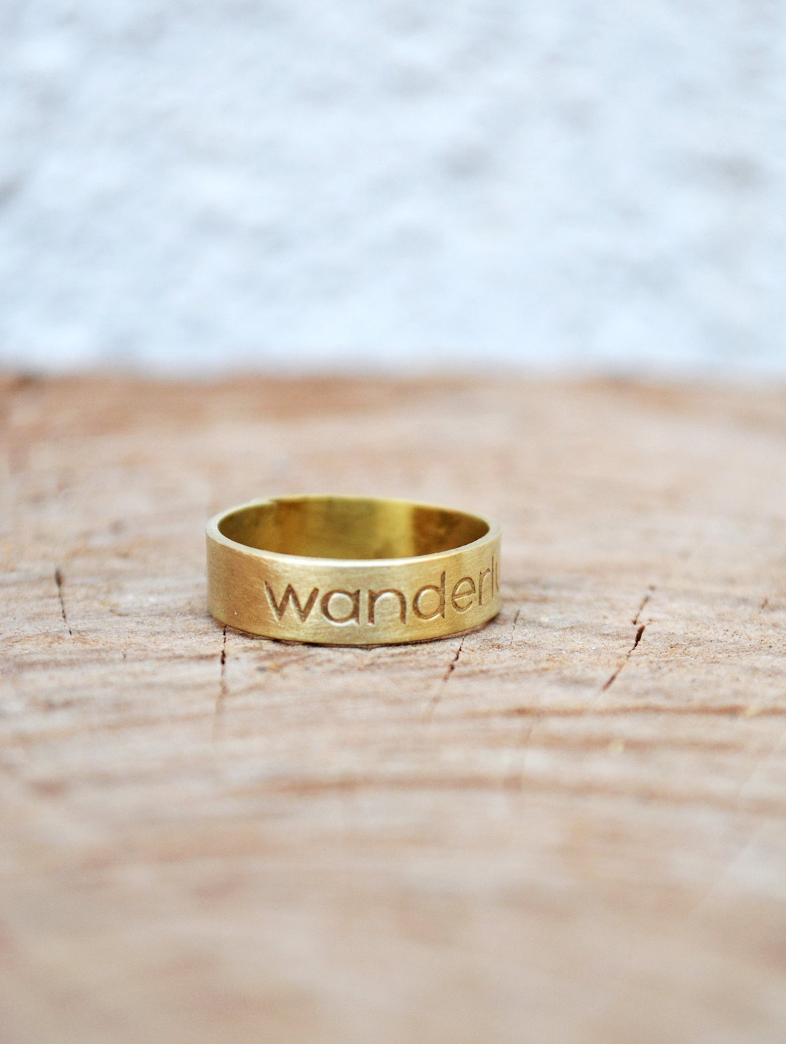 Bachelorette Ring / Bridesmaid Ring / Thumb Ring / Bridesmaid | Etsy