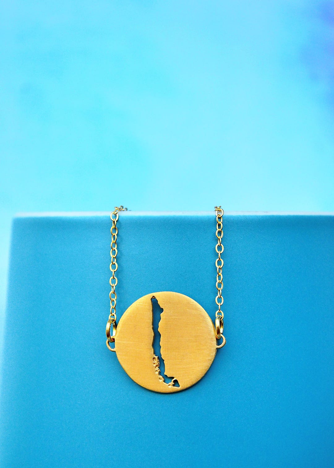 Chile Bracelet - Map of Chile Outline, Handmade Souvenir Jewelry Gift ...