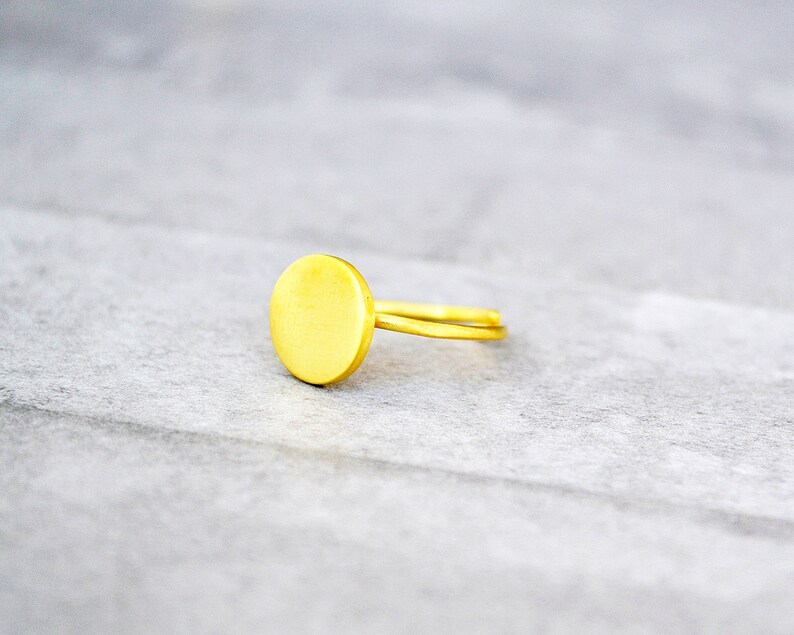 Round Ring/geometry Ring/circle Ring/geometry - Etsy