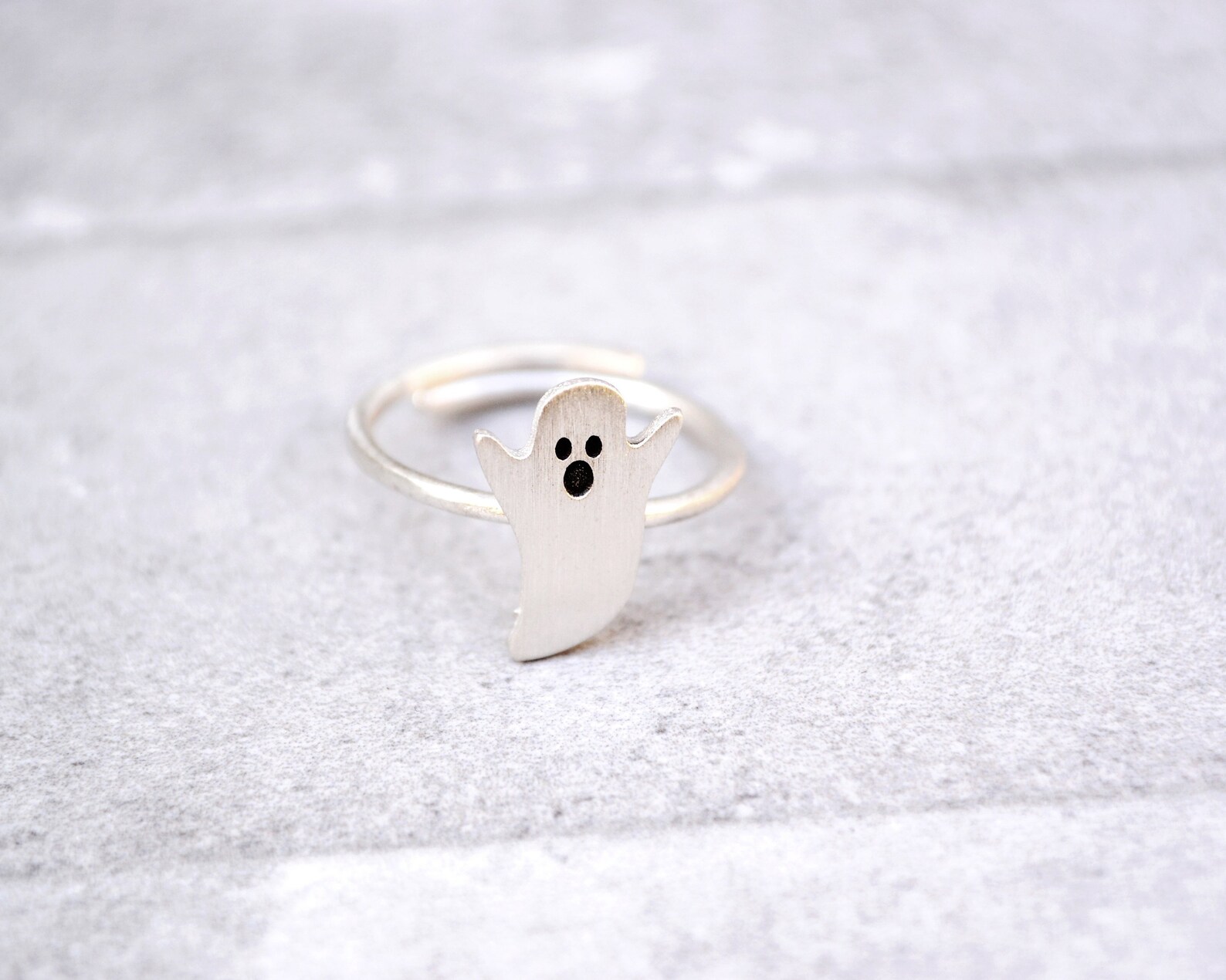 Ghost Ring/halloween Ring/halloween Jewelry/phantom | Etsy