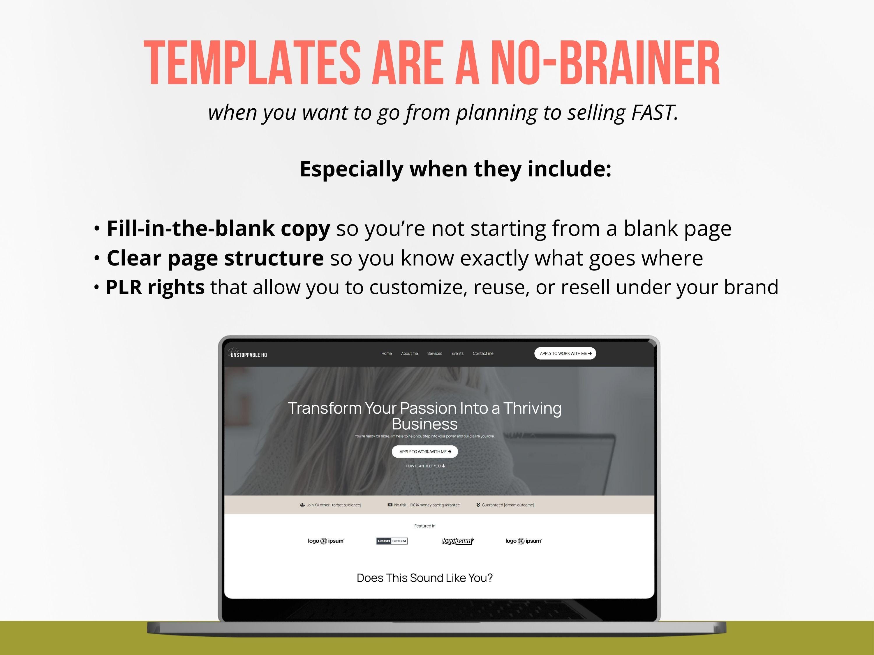 Gohighlevel Website & Funnel Templates | Launch-ready GHL Pages to ...