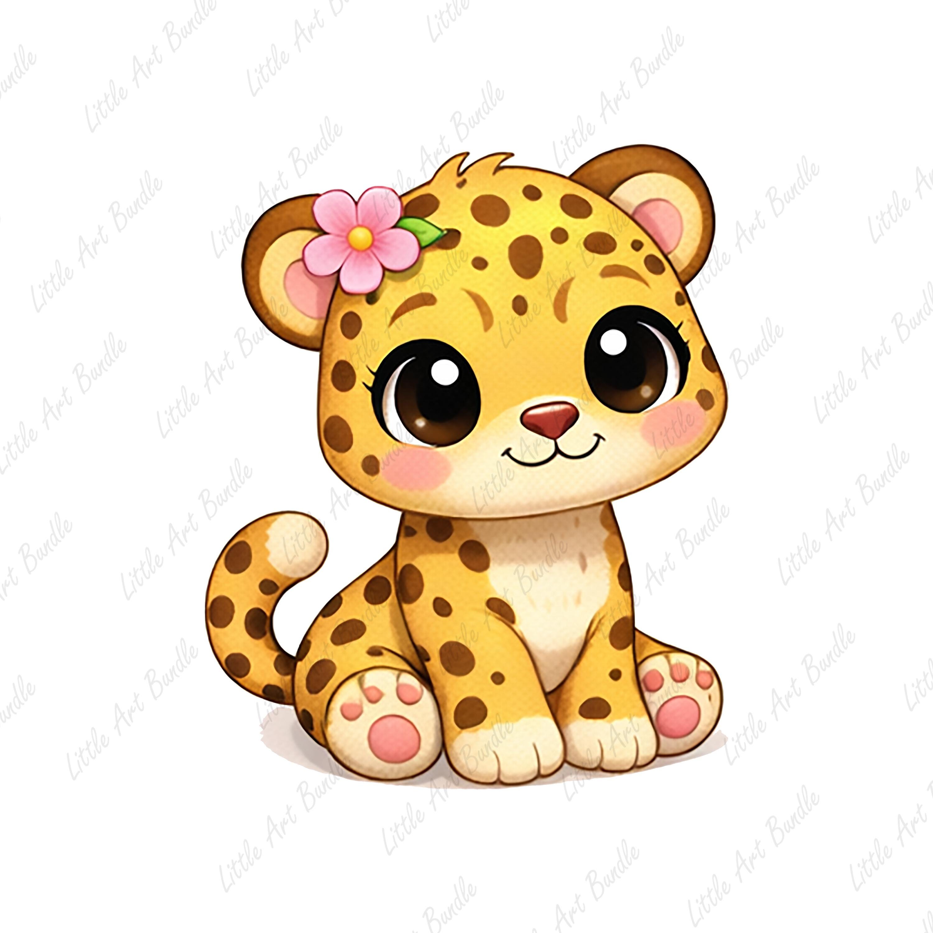 Baby Jungle Animals Clipart | Safari Nursery PNG (commercial Use - Etsy